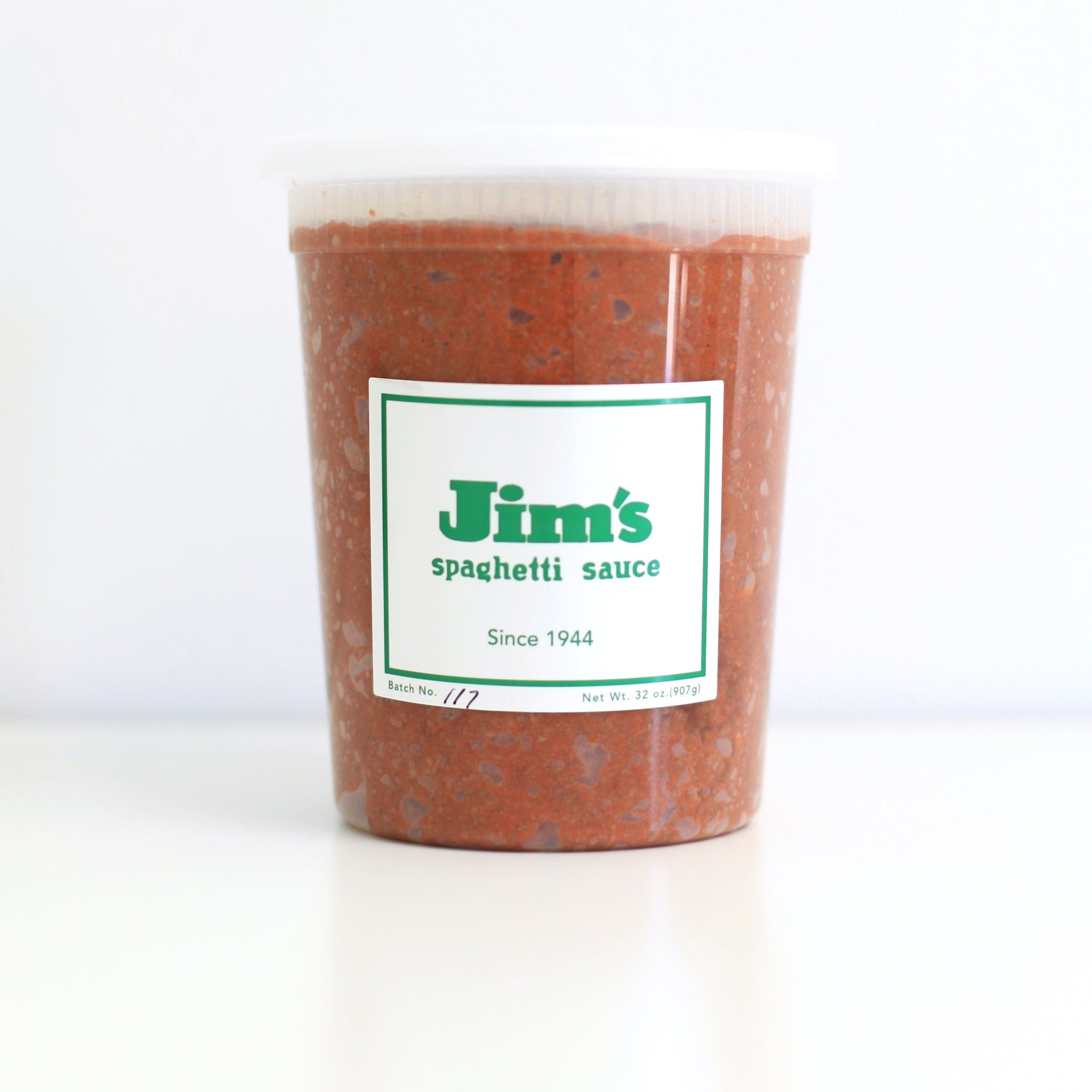 Quart of Jim's Sauce (four servings) – Jim's Spaghetti Sauce